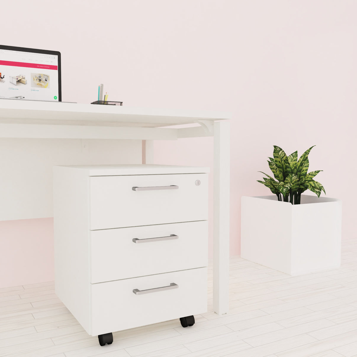 Norma Mobile Pedestal 3 Drawer – Versalink Malaysia